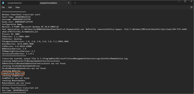 Windows Autopatch: Auto-remediation with PowerShell scripts - Windows IT Pro Blog