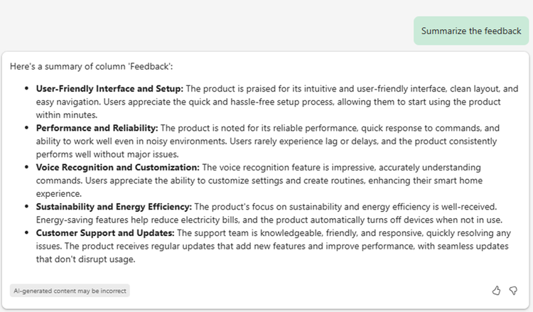 Summarizing Survey Results With Copilot In Excel Microsoft Community Hub