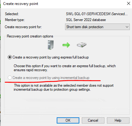 DPM not truncating sql logs. db is in full recovery mode | Microsoft Community Hub