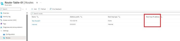 Azure Logic Apps with Route tables to find Next hop IP address as empty. | Microsoft Community Hub