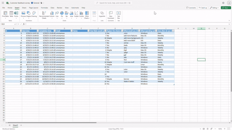 Sync Microsoft Forms Data 
