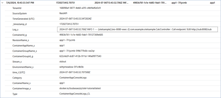 How to monitor applications by using OpenTelemetry on Azure Container Apps