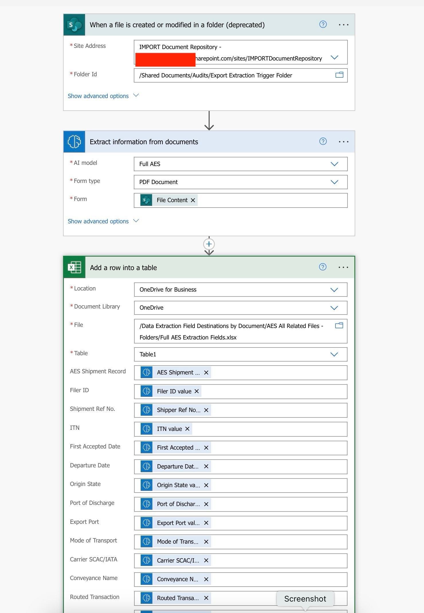 Add File Path to List of Extracted Data Fields | Microsoft Community Hub