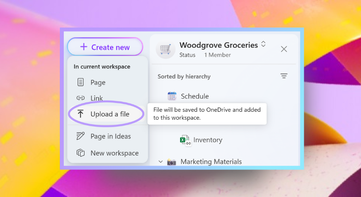 Upload Your Files To Microsoft Loop Workspaces 