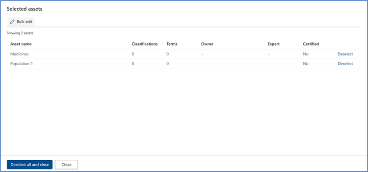 Making Searching and Curating Data Assets in Microsoft Purview easier.