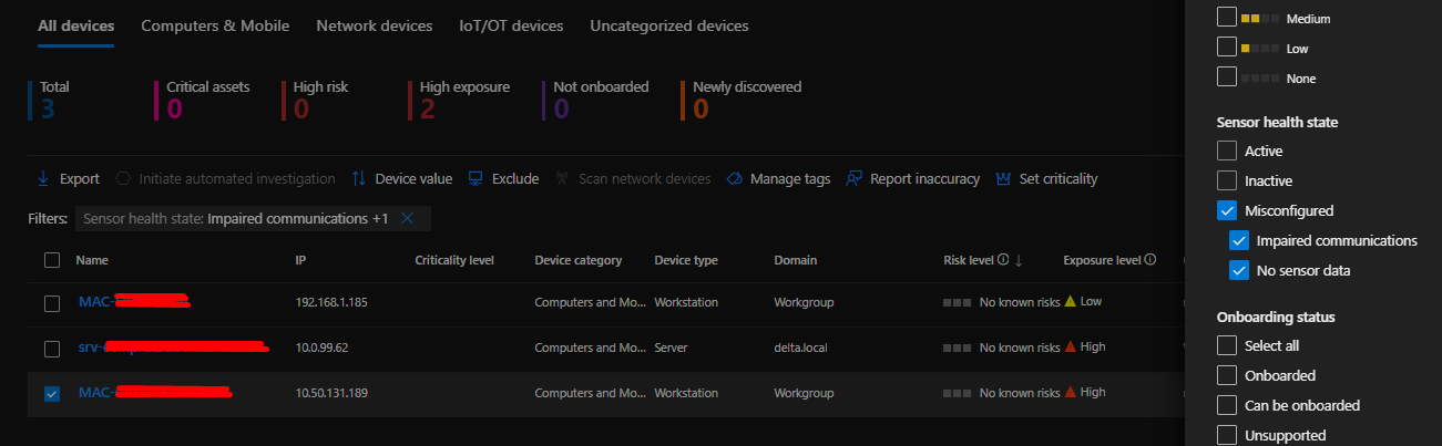 Difference between Device Inventory Dashboard and KQL query | Microsoft ... Difference between Device Inventory Dashboard and KQL query | Microsoft ...
