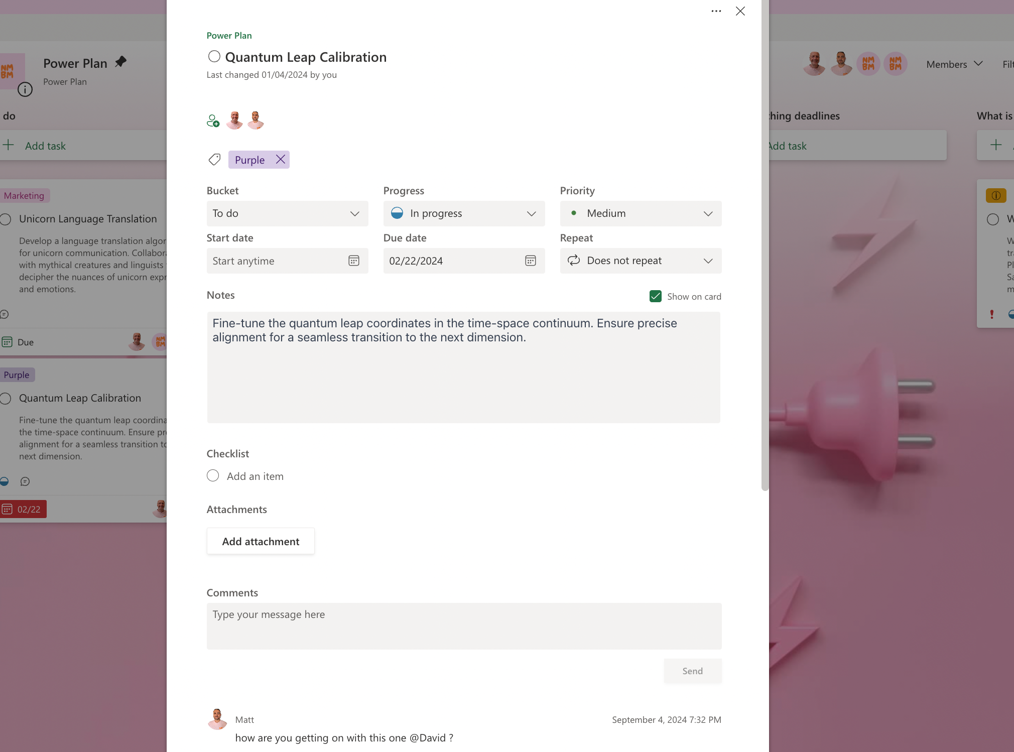 @mentions in Microsoft Planner | Microsoft Community Hub