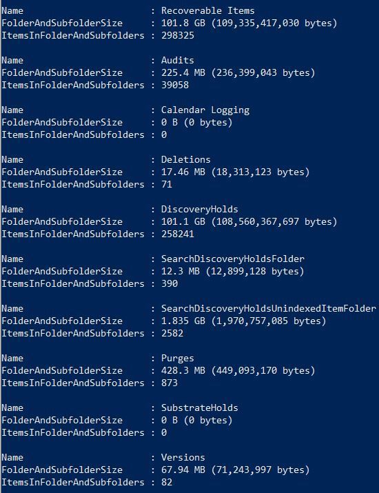 Problems deleting items in Outlook, Recoverable items over 100 GB | Microsoft Community Hub