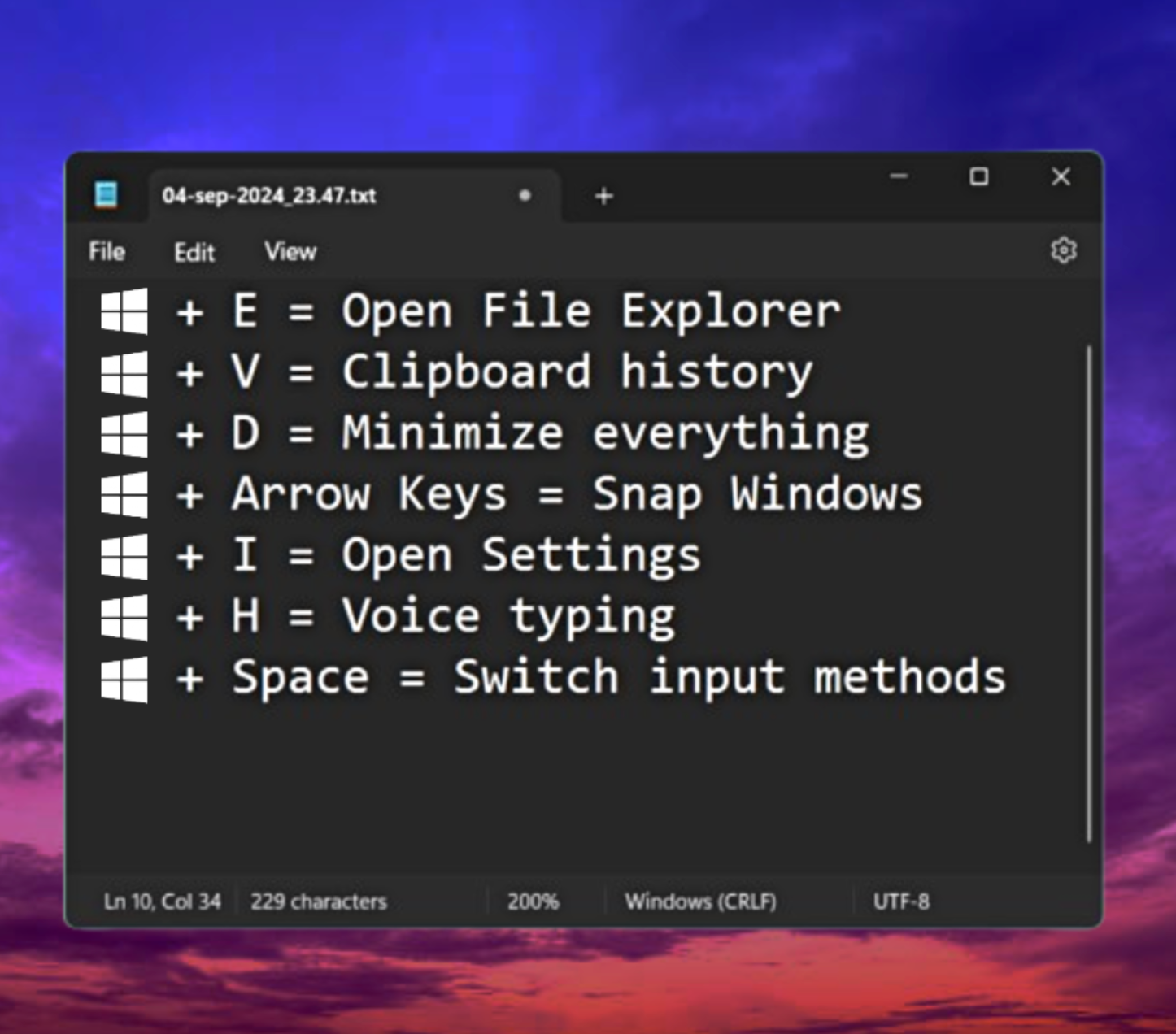 Most frequently used short keys for Windows 11 | Microsoft Community Hub