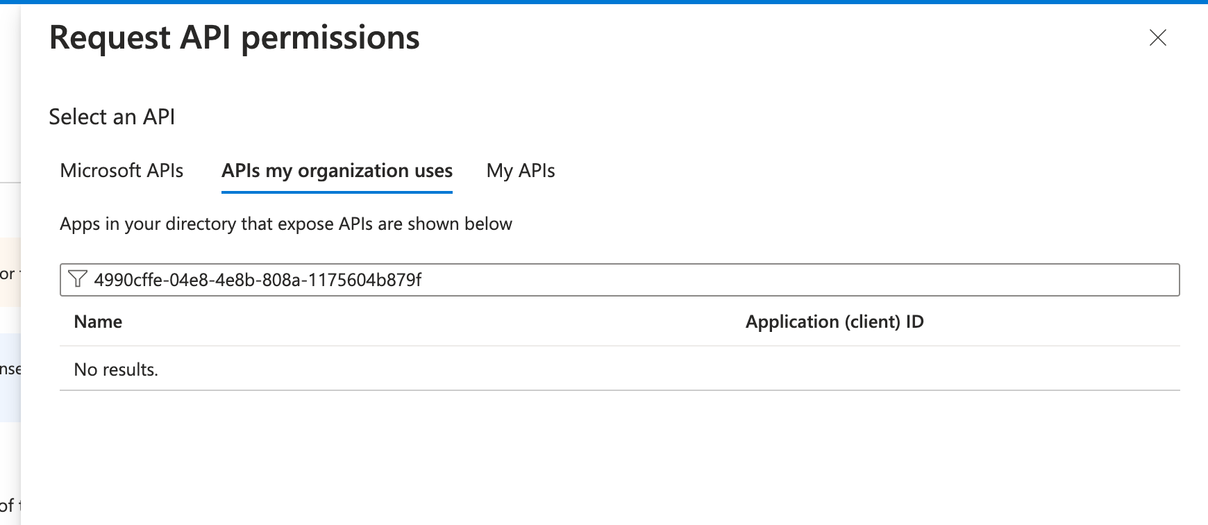 Missing Microsoft Partner (4990cffe-04e8-4e8b-808a-1175604b879f) API permission | Microsoft ...