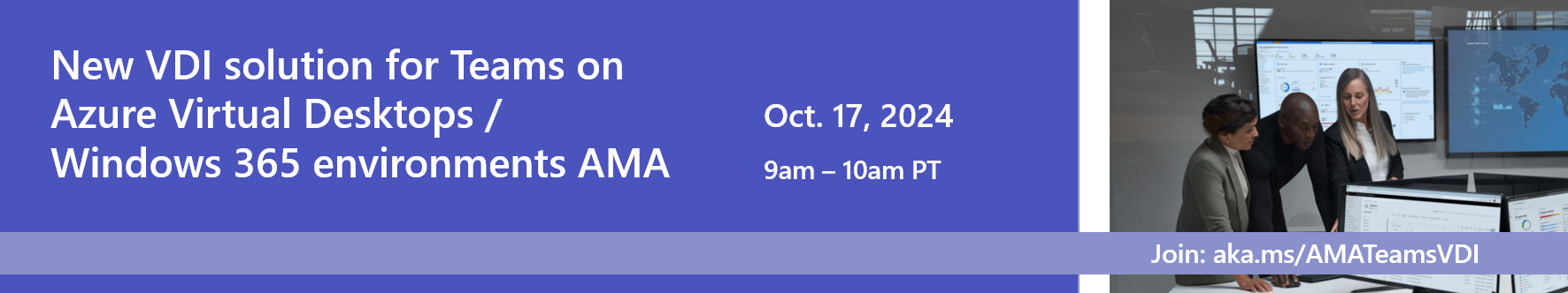 New VDI solution for Teams on Azure Virtual Desktops/Windows 365 ...