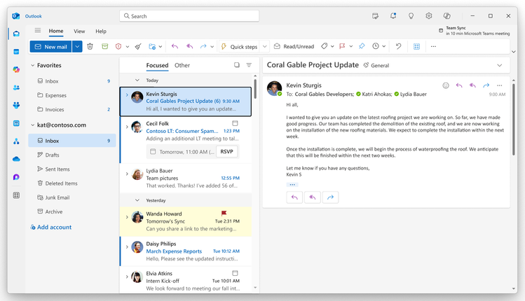 Accessibility and Usability Improvements in the new Outlook for Windows ...