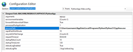 Fetching Windows Auth User ID Issue in Python Flask Application on IIS with HttpPlatformHandler