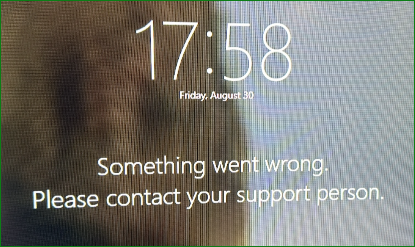 Surface V1 - Something Went Wrong... | Microsoft Community Hub