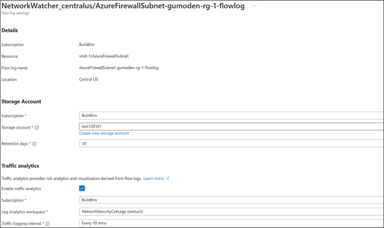 Monitoring traffic flows in Azure Firewall using Virtual Network Flow Logs | Microsoft Community Hub
