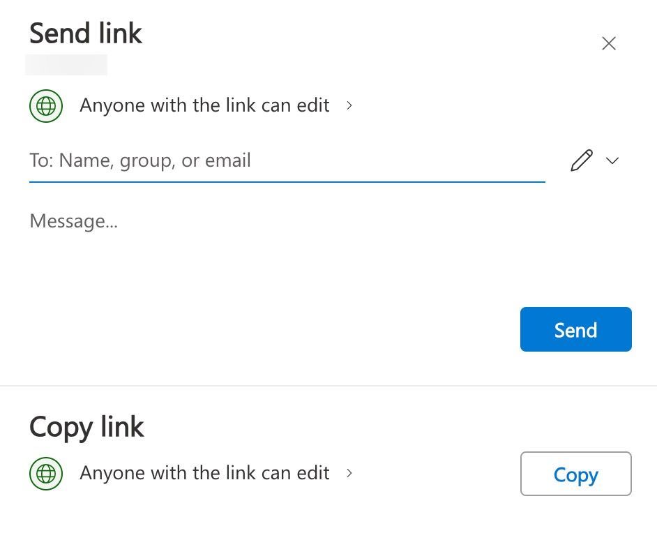 Share a link - default to view rather than edit | Microsoft Community Hub