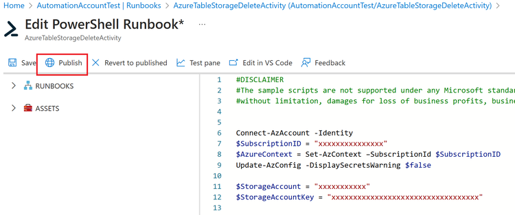 Optimizing Azure Table Storage Automated Data Cleanup Using A Powershell Script With Azure