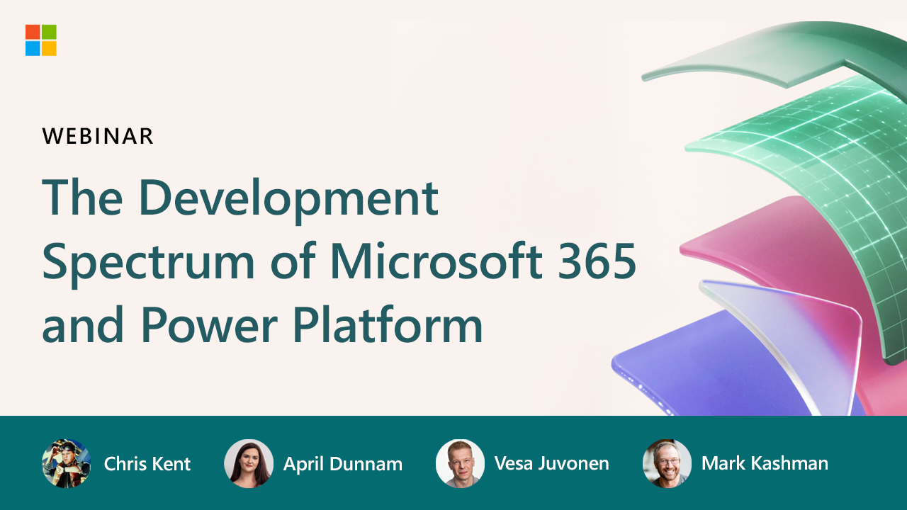 The Development Spectrum of Microsoft 365 and Power Platform