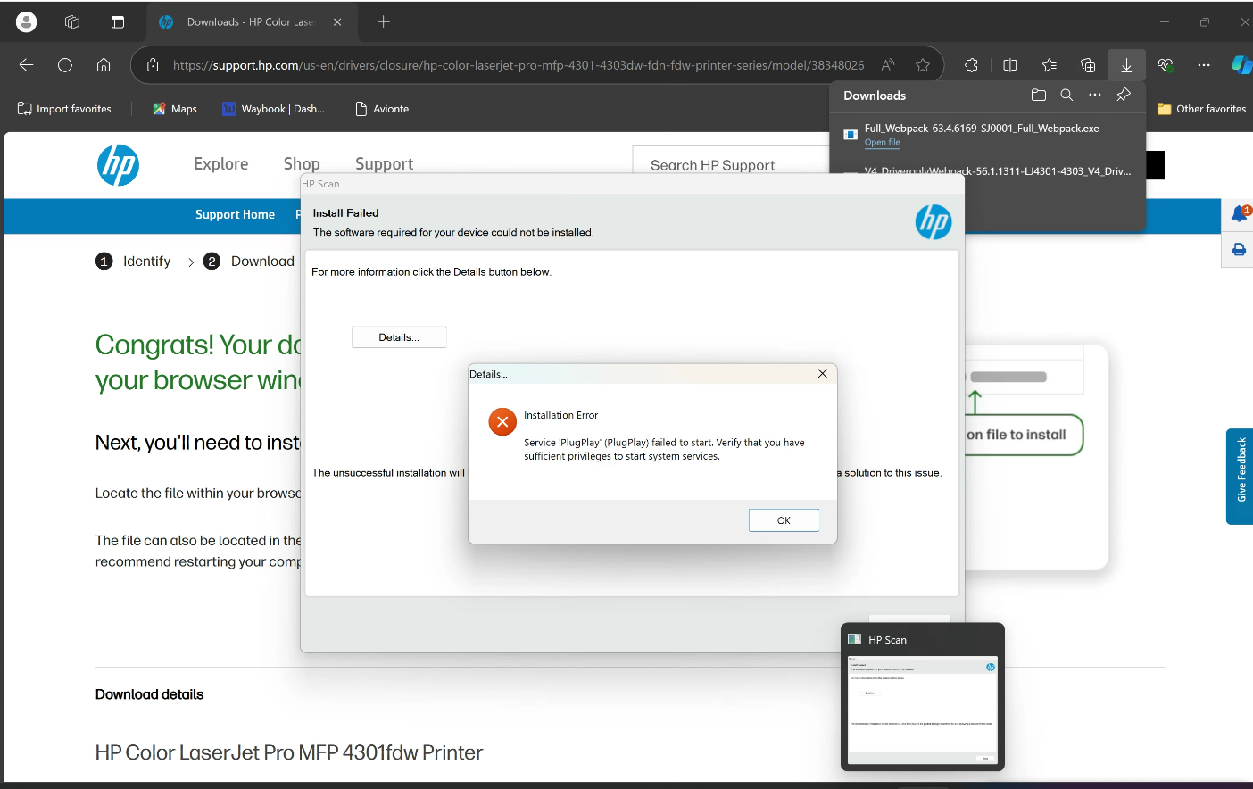 HP print drivers | Microsoft Community Hub