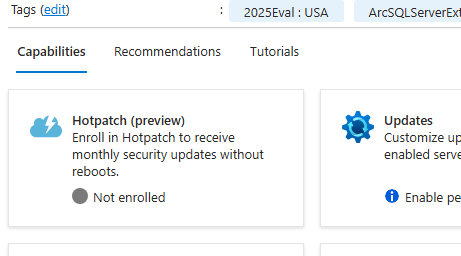 How to preview: Azure Arc-connected Hotpatching for Windows Server 2025 | Microsoft Community Hub