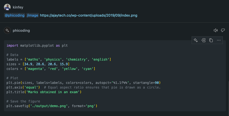 Create your own Visual Studio Code Chat Participant with Phi-3.5 by GitHub Models | Microsoft ...