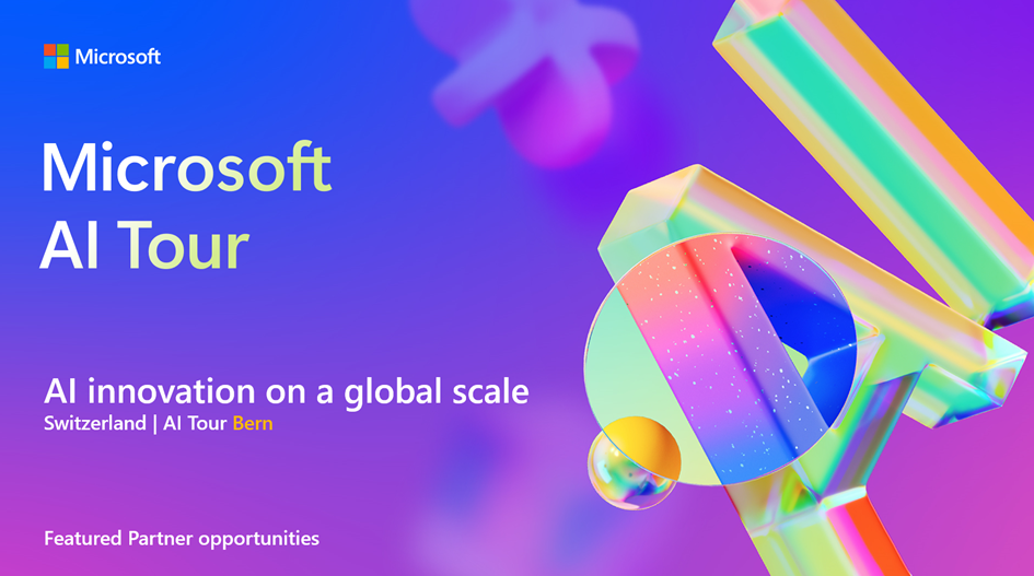 Become a Sponsoring Partner for the Microsoft AI Tour Zurich – Apply ...