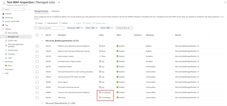 Azure WAF’s Bot Manager 1.1 and JavaScript Challenge: Navigating the Bot Threat Terrain ...