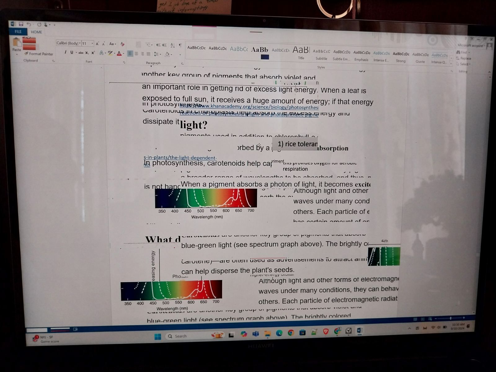 My ms word has acted weird twice. it gets fixed after i get out n enter ...