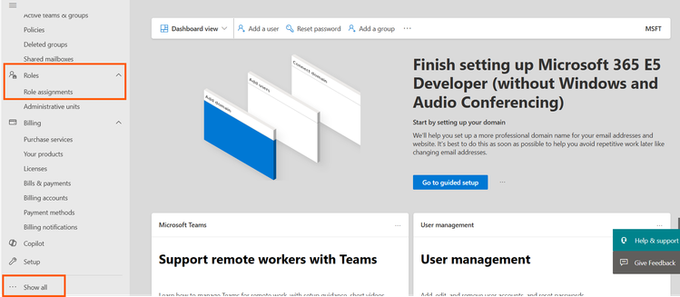 How To Create Users & Assign Roles (Microsoft 365 Admin Center)