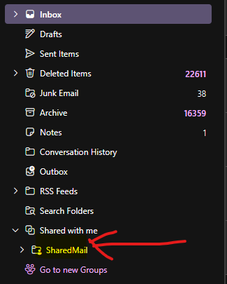 Remove Shared Mailbox from New Outlook | Microsoft Community Hub
