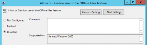Offline Files (CSC) to Work Folders Migration Guide | Microsoft ...