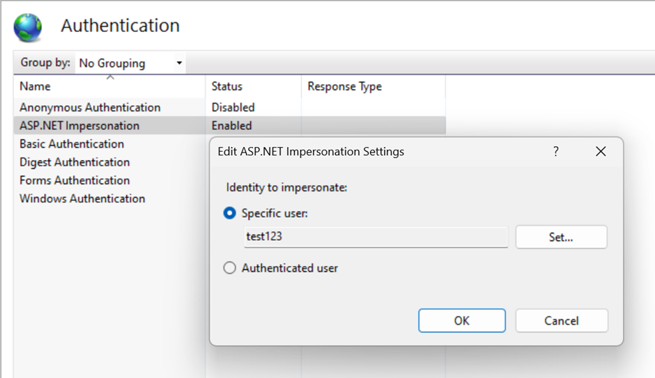 How to Encrypt the web.config’s Identity Section in IIS | Microsoft Community Hub