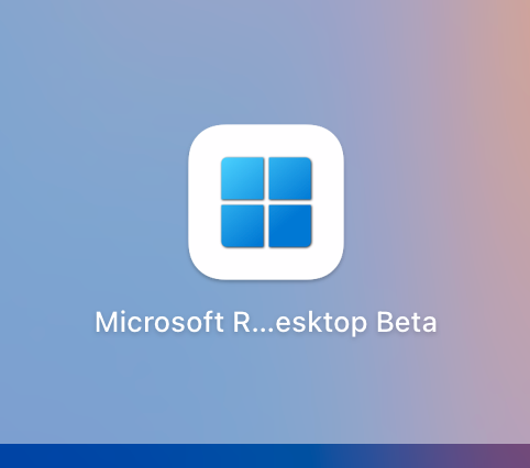 Windows App Beta for macOS app title is still "Remote Desktop Beta ...