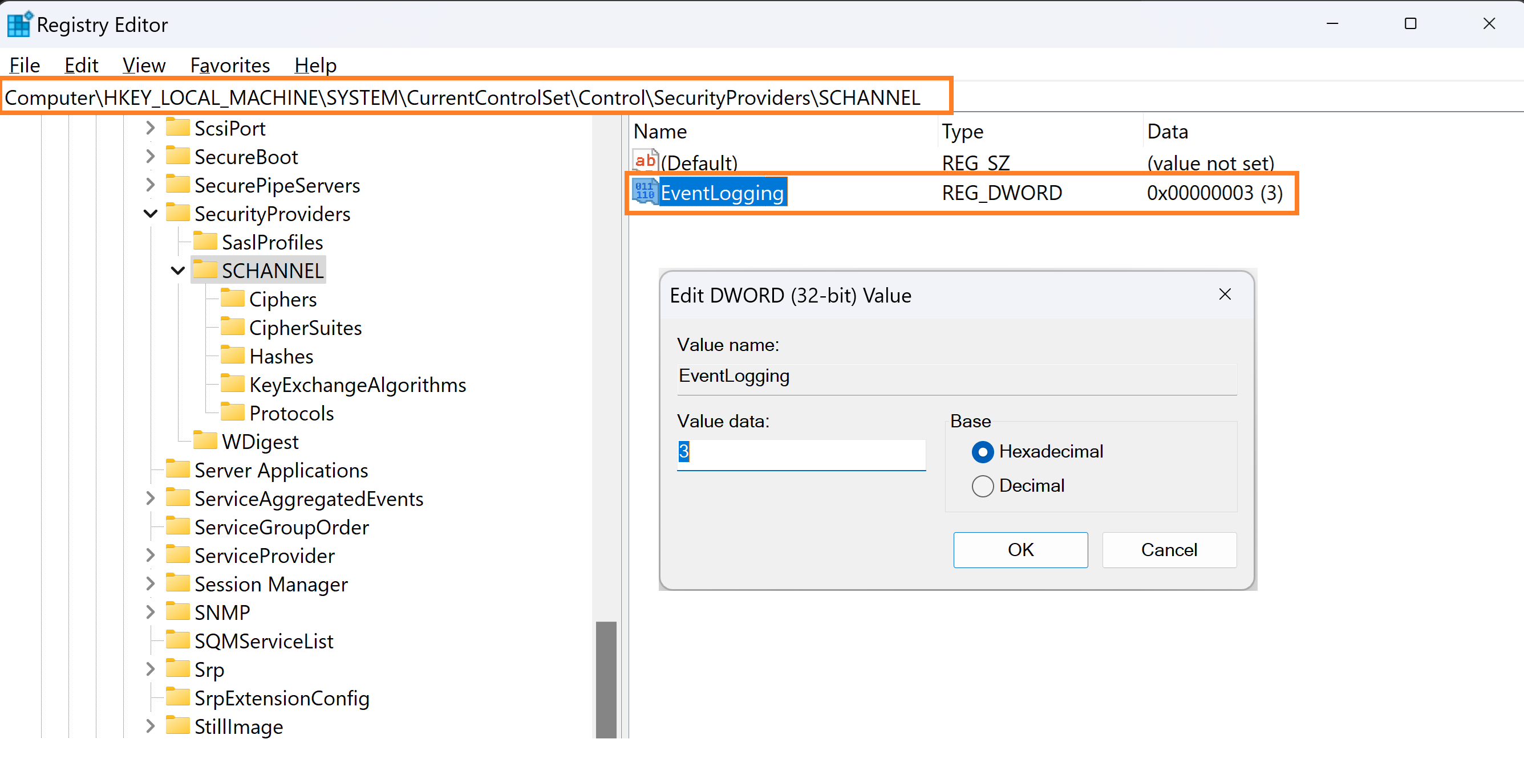 How to Configure and Collect Schannel and CAPI2 Logs