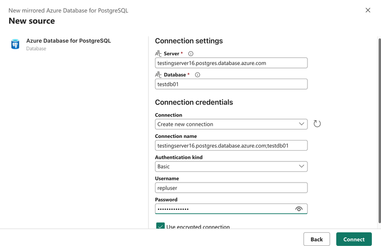 Mirroring Azure Database for PostgreSQL Flexible Server in Microsoft ...