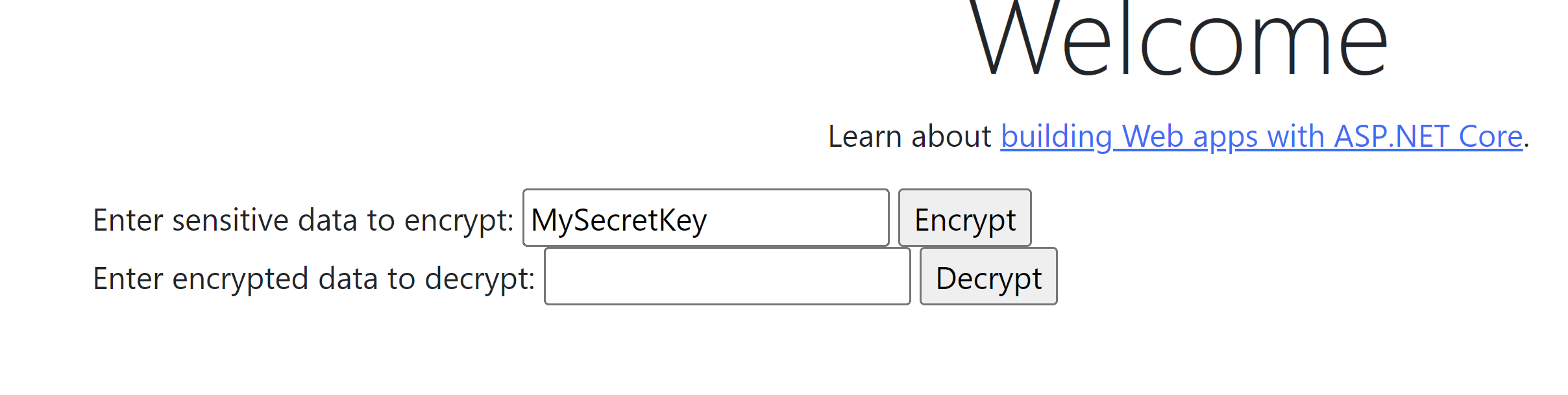 How to encrypt and decrypt data in ASP.NET Core using Data Protection API.