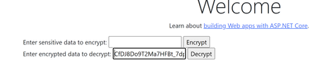 How to encrypt and decrypt data in ASP.NET Core using Data Protection API.
