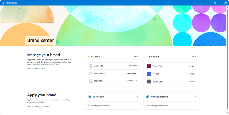 Managing your organization's brand with the SharePoint brand center ...