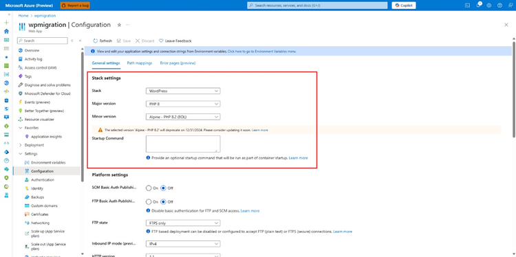 Transition from Alpine Linux to Debian for WordPress on App Service ...