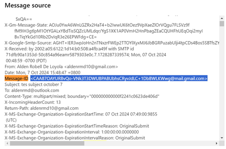 Where to get the correct Message ID for the Graph API Parameter ...