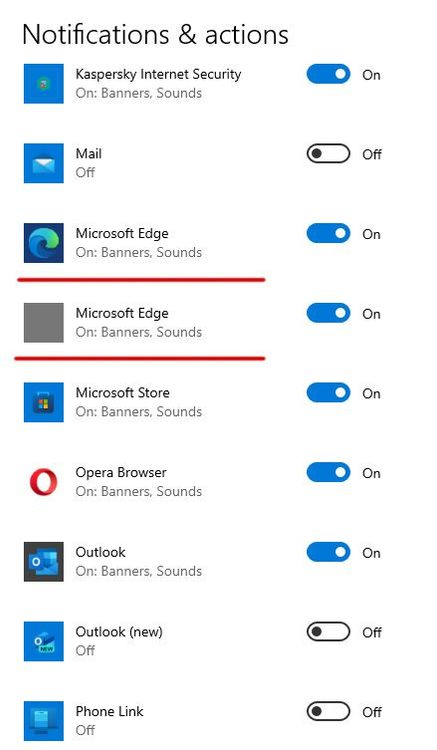 Is it possible to delete a sender from notifications senders list ...
