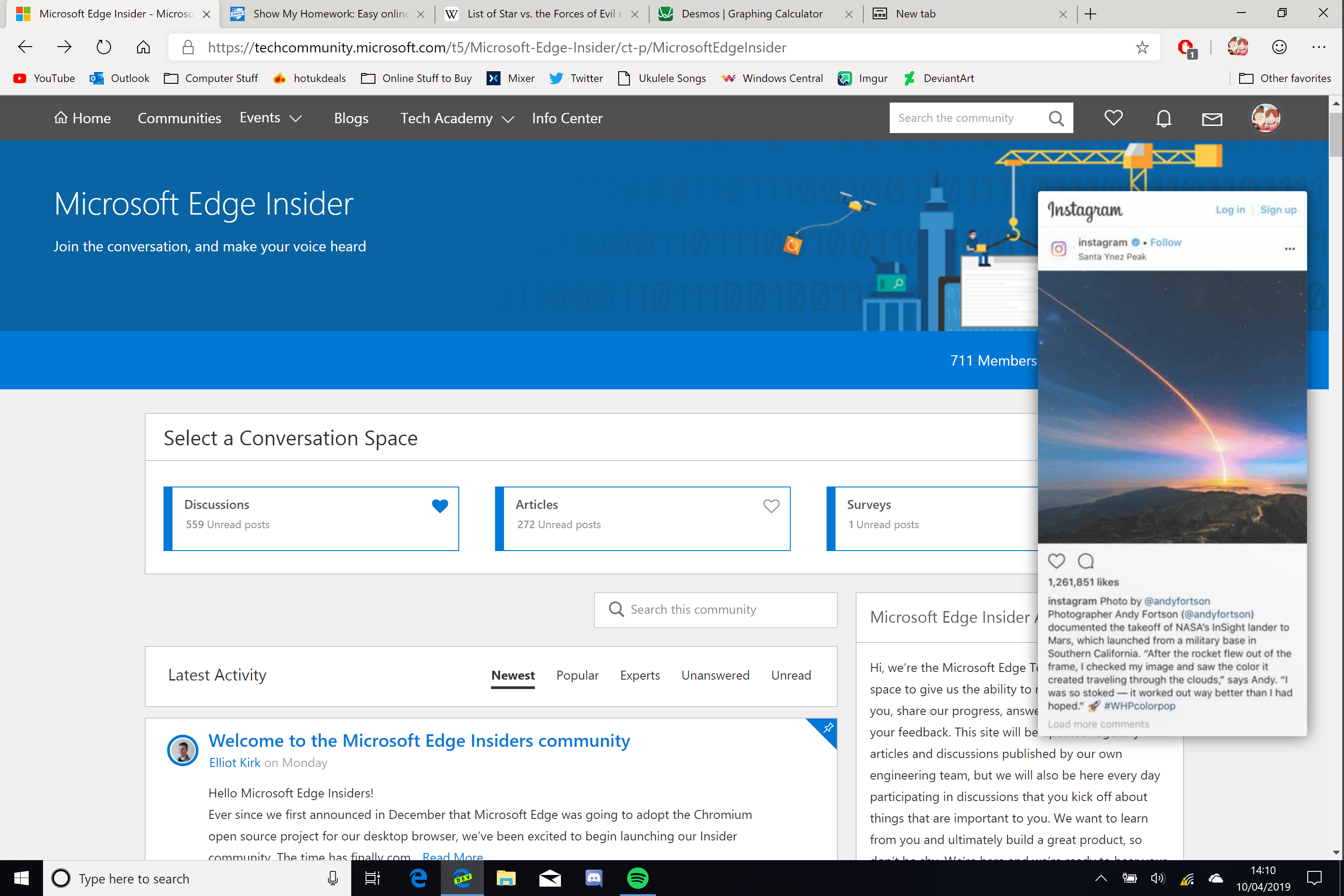 Installed PWAs should be able to overlay in Edge using PiP | Microsoft ...