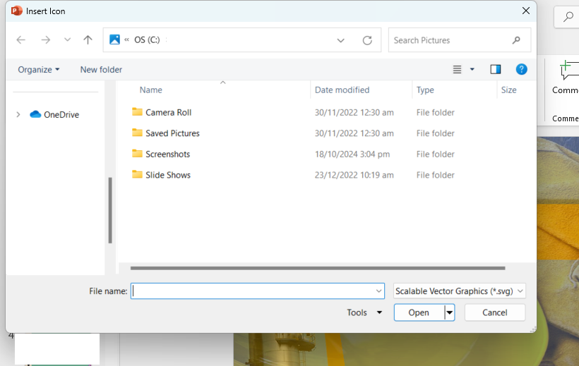 Microsoft Powerpoint - Insert > Icons / 3D Models not working ...