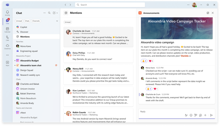 Introducing the new Microsoft Teams chat and channels experience ...