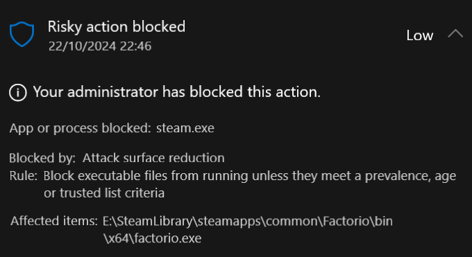 ASR rules on personal microsft account? | Microsoft Community Hub