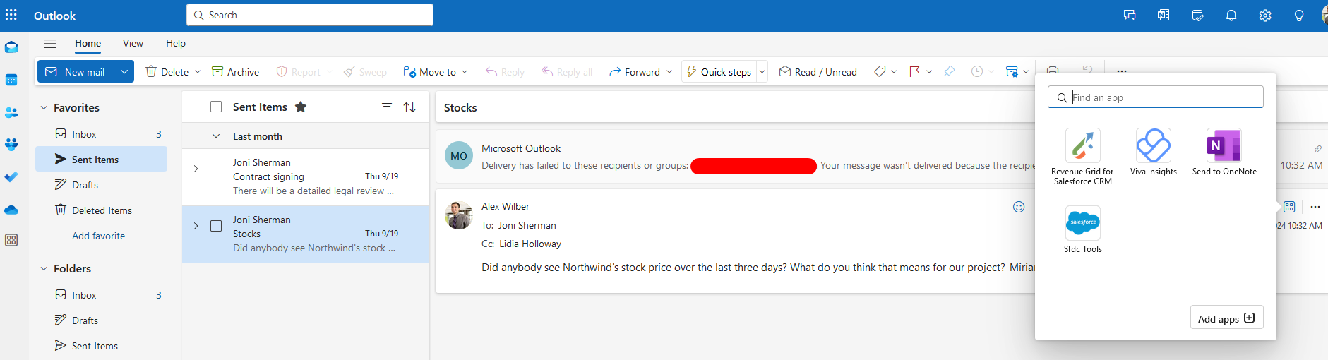 Web Add-ins missing in OWA | Microsoft Community Hub