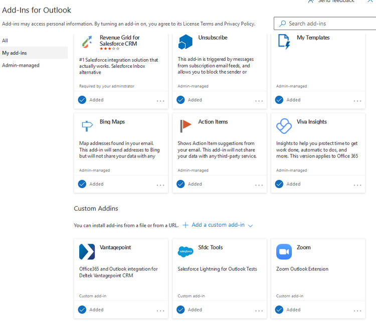 Web Add-ins missing in OWA | Microsoft Community Hub