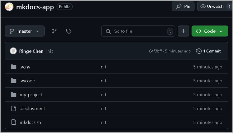 Deploy Mkdocs page on Azure Web App | Microsoft Community Hub