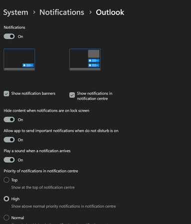 outlook No New Email notifications | Microsoft Community Hub