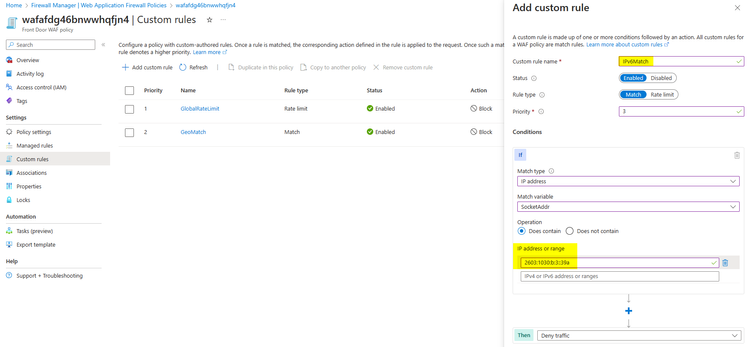 IPv6 Adoption: Enhancing Azure WAF on Front Door | Microsoft Community Hub